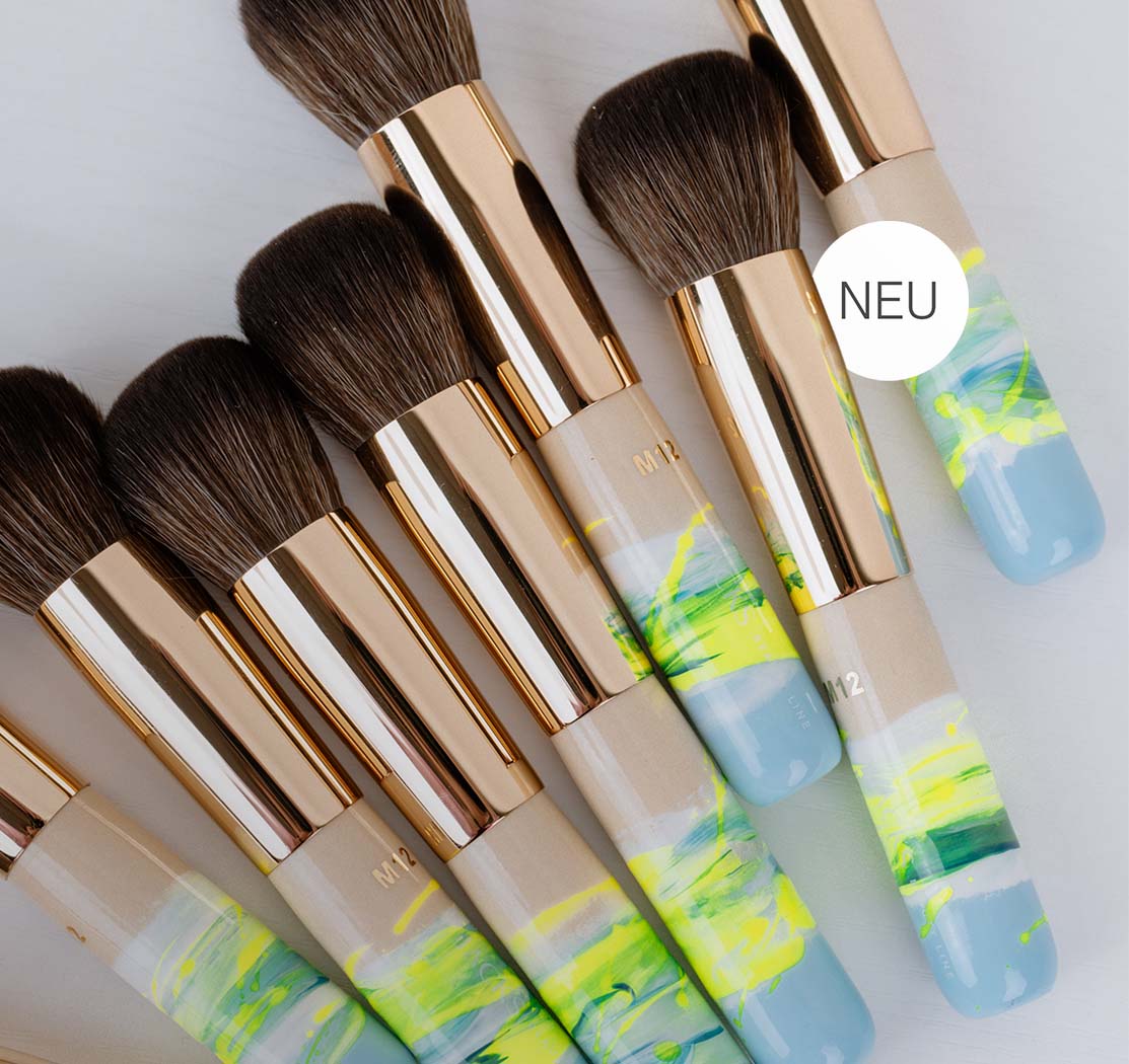 JACKS beauty line Make-up Pinsel | Handbemalte Unikate
